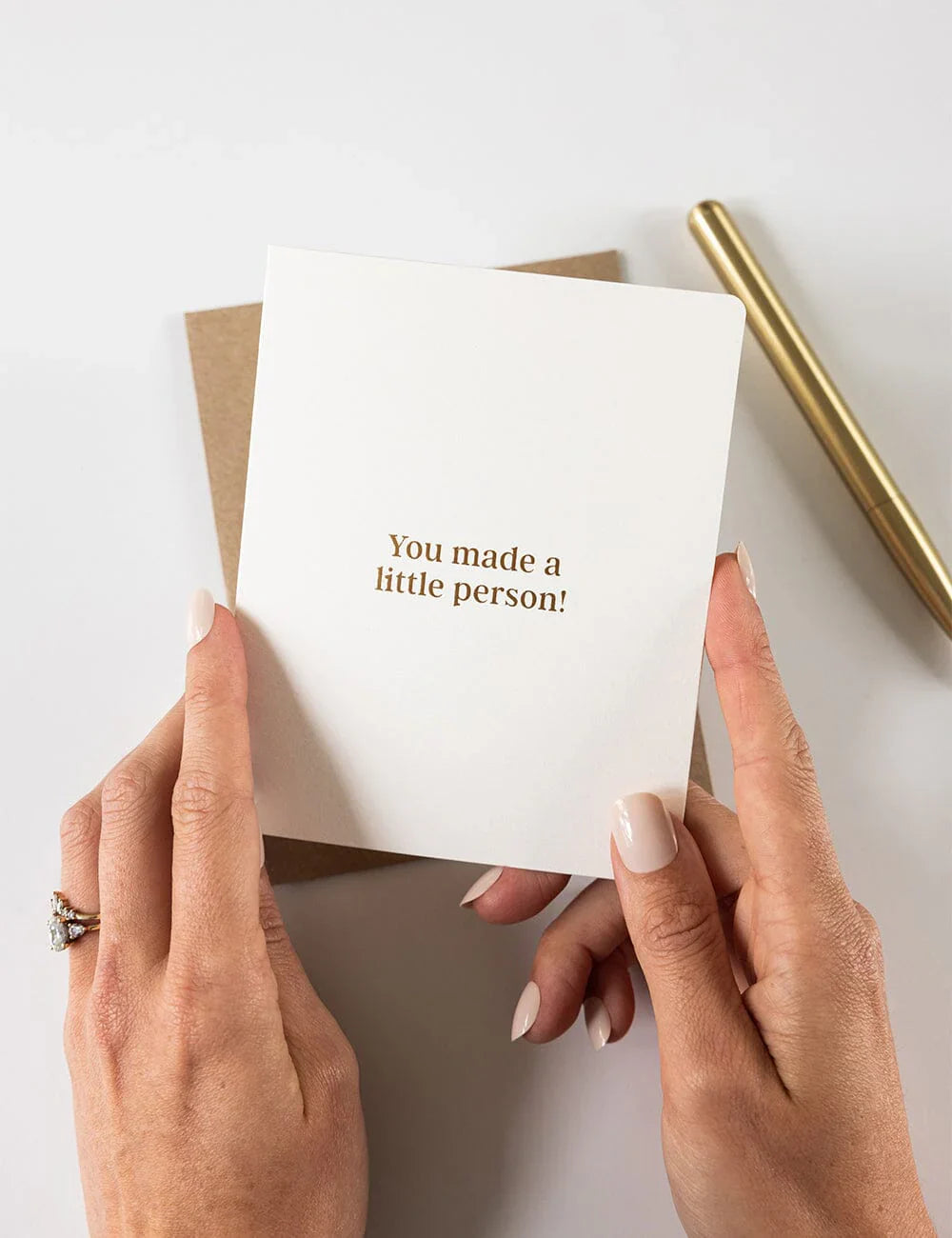 Bespoke Letterpress Cards – Unveiling Poppy