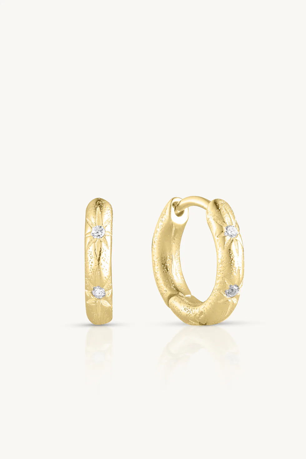 Starburst Gold Hoops | TONIMAY JEWELLERY – Unveiling Poppy