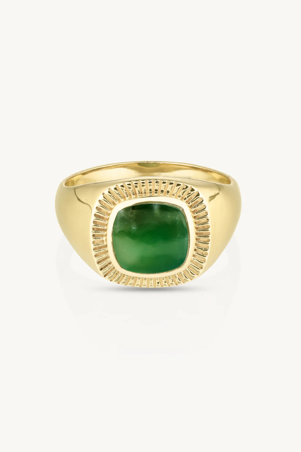 Lennox Green Onyx Gold Ring | TONIMAY – Unveiling Poppy