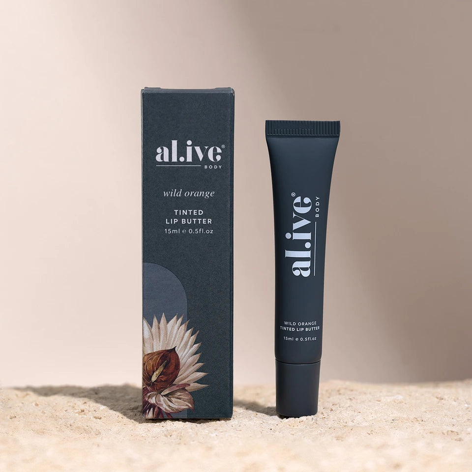 al.ive Body | Tinted Lip Butter - Wild Orange – Unveiling Poppy