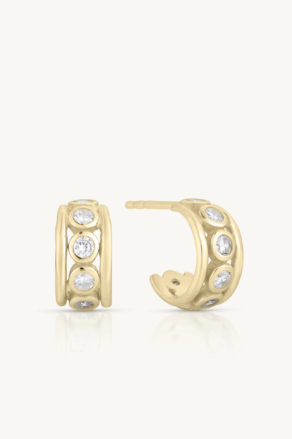 Olympia Gold Hoops | TONIMAY JEWELLERY – Unveiling Poppy