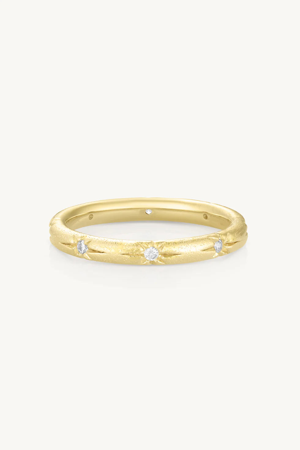 Starburst Gold Stacking Band | TONIMAY – Unveiling Poppy