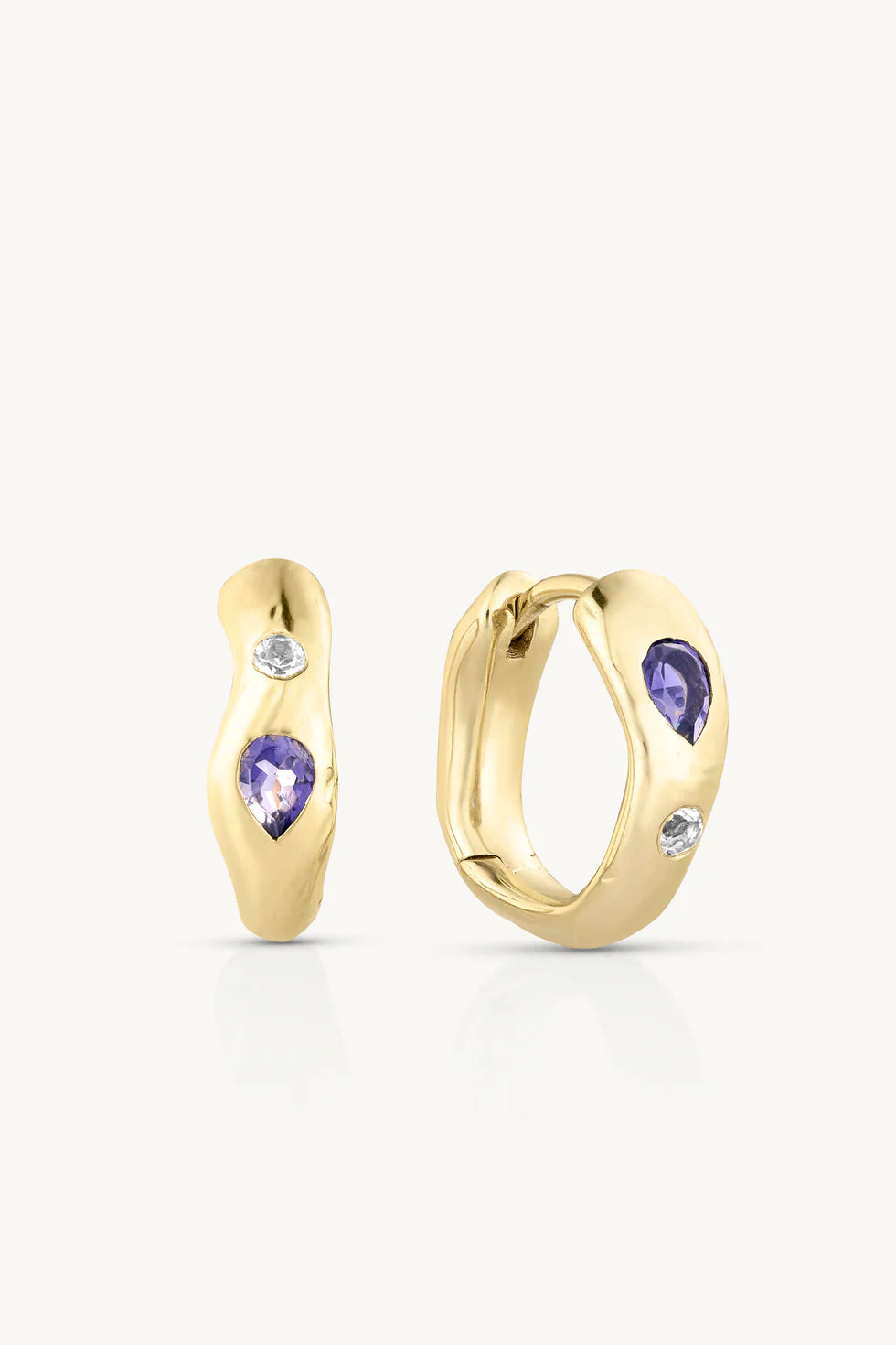 Willa Gold Hoops | TONIMAY JEWELLERY – Unveiling Poppy